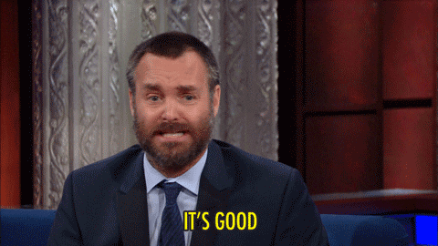 Will forte lol GIF by The Late Show With Stephen Colbert - Celebrity ...